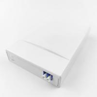 China 5 LC UPC Plastic Fiber Optic Faceplate Socket Panel 2 Cores for Indoor in FTTH Network for sale