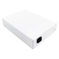 China 5 2 Cores SC UPC Plastic Fiber Optic Faceplate Socket Panel for Indoor FTTH Network for sale