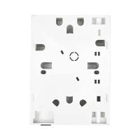 China 5 2 Cores SC UPC Plastic Fiber Optic Faceplate Socket Panel for Indoor FTTH Network for sale