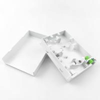 China 2 Cores FC/APC Plastic Fiber Optic Faceplate Socket Panel for Indoor FTTH Network for sale