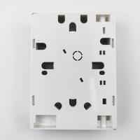 China 2 Cores LC APC Plastic Fiber Optic Faceplate Socket Panel for FTTH White Time 5 Years for sale