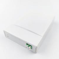China 2 Cores LC APC Plastic Fiber Optic Faceplate Socket Panel for FTTH White Time 5 Years for sale