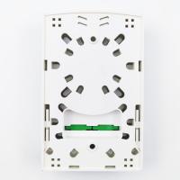 China 132*83*25 ABS PC 2 Cores LC APC Fiber Optic Faceplate Socket Panel for Optic Equipment for sale