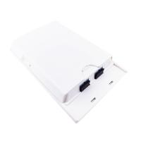 China 5 2 Cores SC UPC Plastic Fiber Optic Faceplate Socket Panel for FTTH Applications for sale