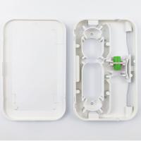 China White/Gray FC APC Plastic Fiber Optic Faceplate Socket Panel for Indoor FTTH Network for sale