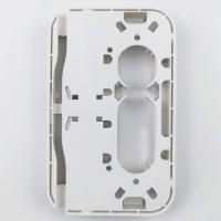 China White/Gray FC APC Plastic Fiber Optic Faceplate Socket Panel for Indoor FTTH Network for sale
