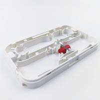 China 148x88x15 Fiber Optic Faceplate Socket Panel for Indoor FTTH Network Plastic Material for sale