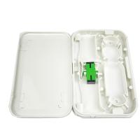 China 1 Port SC APC Plastic Fiber Optic Faceplate Socket Panel 150x90x16mm for FTTH for sale