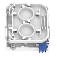 China 1 Core LC UPC Fiber Optic Face Plate 116x85x21mm for FTTH Indoor Network for sale
