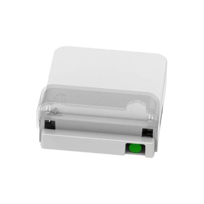 China 1 Port FC APC Fiber Optic Face Plate 115x86x23mm for Indoor FTTH Network for sale