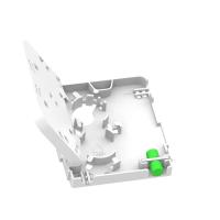 China 1 Port FC APC Fiber Optic Face Plate 115x86x23mm for Indoor FTTH Network for sale