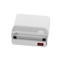 China White 1 Port FC UPC Fiber Optic Face Plate 115x86x23mm for Indoor FTTH Network for sale