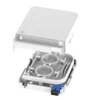 China 115x86x22mm Fiber Optic Socket Panel 1 Port SC/UPC for Compact Indoor FTTH Network Installation for sale