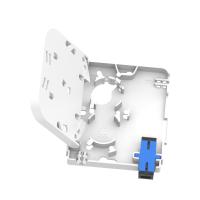 China 115x86x22mm Fiber Optic Socket Panel 1 Port SC/UPC for Compact Indoor FTTH Network Installation for sale