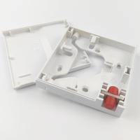 China FTTH Network 1 Core FC UPC Plastic Fiber Optic Faceplate Socket Panel Easy to Install for sale