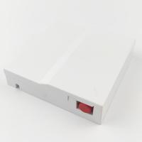 China FTTH Network 1 Core FC UPC Plastic Fiber Optic Faceplate Socket Panel Easy to Install for sale