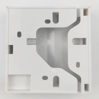 China Best 1 Core FC APC Plastic Fiber Optic Socket Panel for Gray FTTH Network Performance for sale