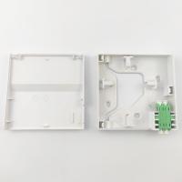 China 5 Wired LAN Network Best for 1 Core LC APC Plastic Fiber Optic Faceplate Socket Panel for sale