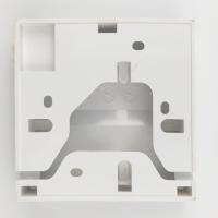 China 5 Wired LAN Network Best for 1 Core LC APC Plastic Fiber Optic Faceplate Socket Panel for sale