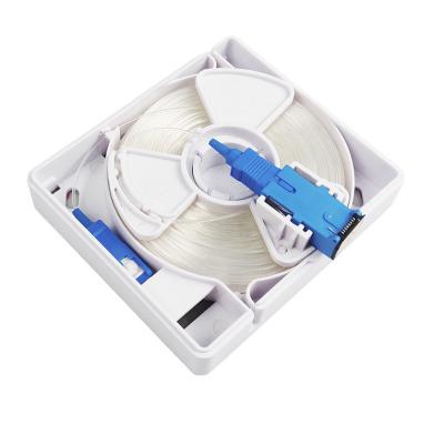 China Best Access Terminal Socket SC UPC Fiber Storage Box for Fiber Optic FTTH FTTX Networks for sale