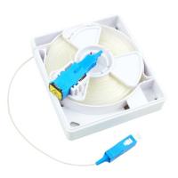 China Best Access Terminal Socket SC UPC Fiber Storage Box for Fiber Optic FTTH FTTX Networks for sale