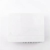 China 102*81*30mm LC/UPC Plastic Fiber Optic Faceplate Socket Panel for Indoor FTTH Network for sale