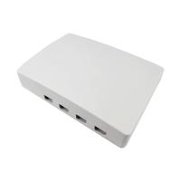 China 152*110*31mm SC/UPC Plastic Fiber Optic Faceplate Socket Panel for Indoor FTTH Network for sale