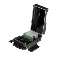 China FTTX Fiber Optic Distribution Box 36 Cores IP65 Waterproof SC Adapter Wall Mount for sale