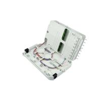 China 16 Cores Wall-Mounted PLC Fiber Distribution Box PC ABS for FTTx 223x133x55mm for sale