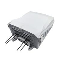 China IP65 SC Wall Pole Mounted 24 Cores FTTH Fiber Distribution Terminal Box 306x237x116mm for sale