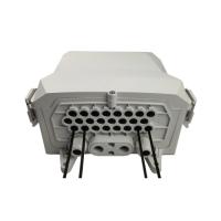 China IP65 SC Wall Pole Mounted 24 Cores FTTH Fiber Distribution Terminal Box 306x237x116mm for sale