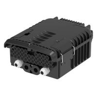China ABS PC Fiber Optic Distribution Box for High Density IP65 Wall/Mole Mounting 24/36 Cores for sale