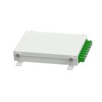 China Made 8 Core Fiber Optic FTTH Terminal Box for ODN Network Distribution in LC APC Type for sale