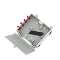 China Fiber Optic Terminal Box 4 Cores FTTH ODN Network Wall Mountable SC Adapter for sale