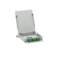 China Cold Rolled Steel FTTH Terminal Box 12 Cores LC APC ODN Fiber Optic Wall Mount for sale