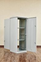 China 19-inch Outdoor Stainless Steel Network Equipment Cabinet with IP65 Protection Level for sale
