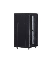 China 22U Network Server Data Rack Glass Door Max 800kg Load 600*600*1200 in RAL7035 Colour for sale