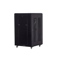 China Spcc Cold Rolled Steel Network Cabinet Rack with Toughened Glass Door or Mesh Door for sale