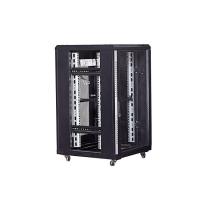 China Spcc Cold Rolled Steel Network Cabinet Rack with Toughened Glass Door or Mesh Door for sale