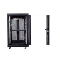 China Spcc Cold Rolled Steel Network Cabinet Rack with Toughened Glass Door or Mesh Door for sale