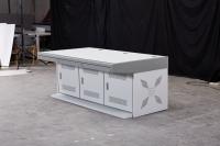China 1800 Width Safety Control Room Three Station Console for Modern Office Computer Table for sale