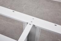 China 1800 Width Safety Control Room Three Station Console for Modern Office Computer Table for sale