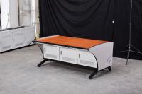 China Industrial Control Room Wood Surface Three Person Operating Table with Easy Assemble for sale
