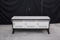 China Industrial Control Room Wood Surface Three Person Operating Table with Easy Assemble for sale