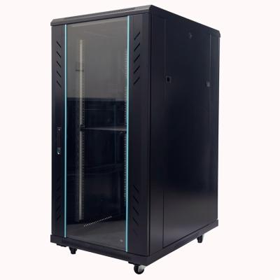China Material Thickness 1.5mm IP20 Indoor Network Rack Server Vertical Network Cabinet for sale