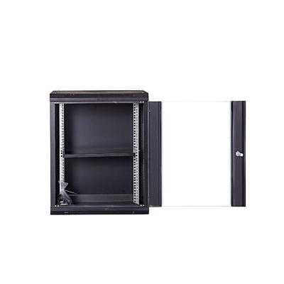 China 15U Network Rack 750mm Height 1.5mm Installation Beam Wall Mounted Network Cabinet for sale