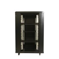 China 19 Inch Network Rack Server Case Cabinet with Sgs Certification and Toughened Glass Door for sale
