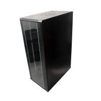 China 19 Inch Network Rack Server Case Cabinet with Sgs Certification and Toughened Glass Door for sale