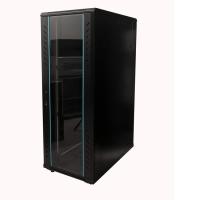 China 19 Inch Network Rack Server Case Cabinet with Sgs Certification and Toughened Glass Door for sale