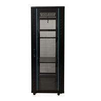 China 19 Inch Network Rack Server Case Cabinet with Sgs Certification and Toughened Glass Door for sale